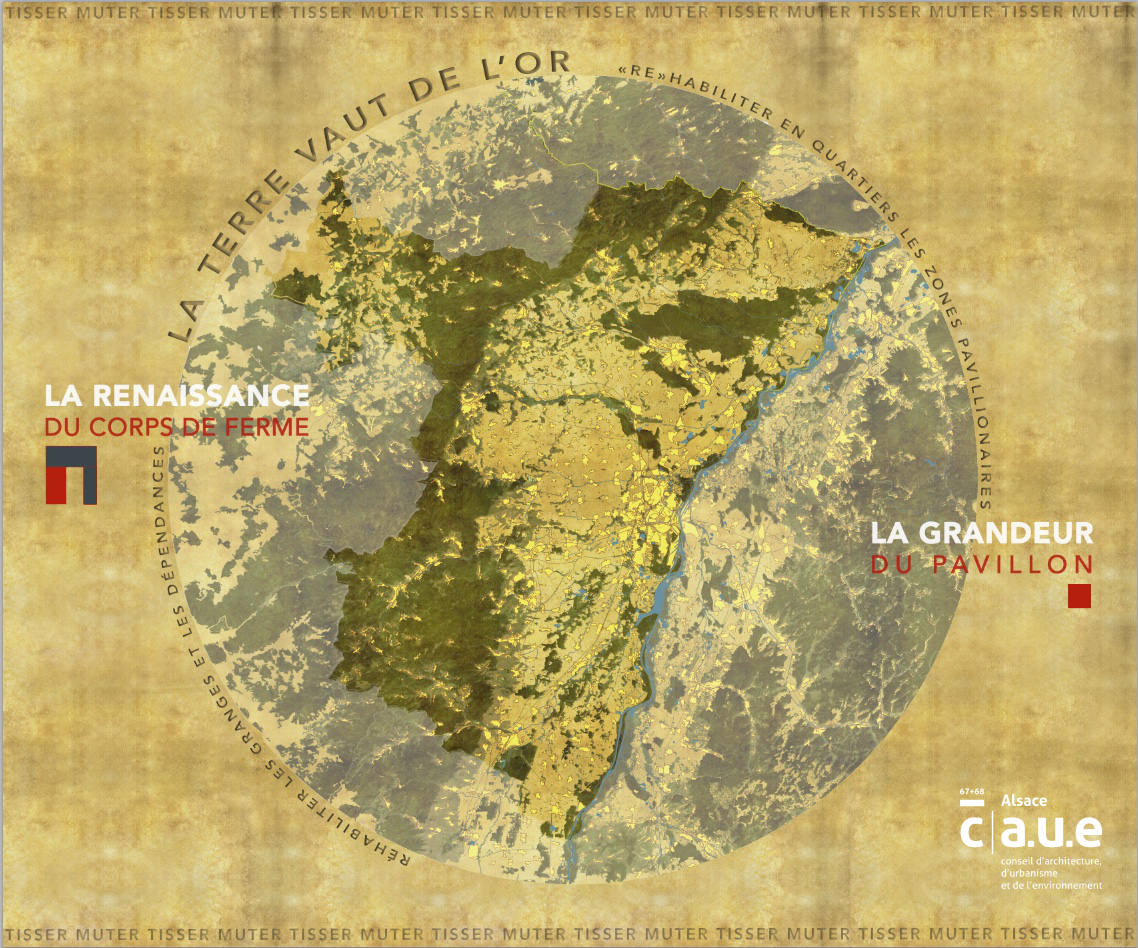 Tisser-muter : La grandeur du pavillon - La renaissance du corps de ferme | CAUE Alsace